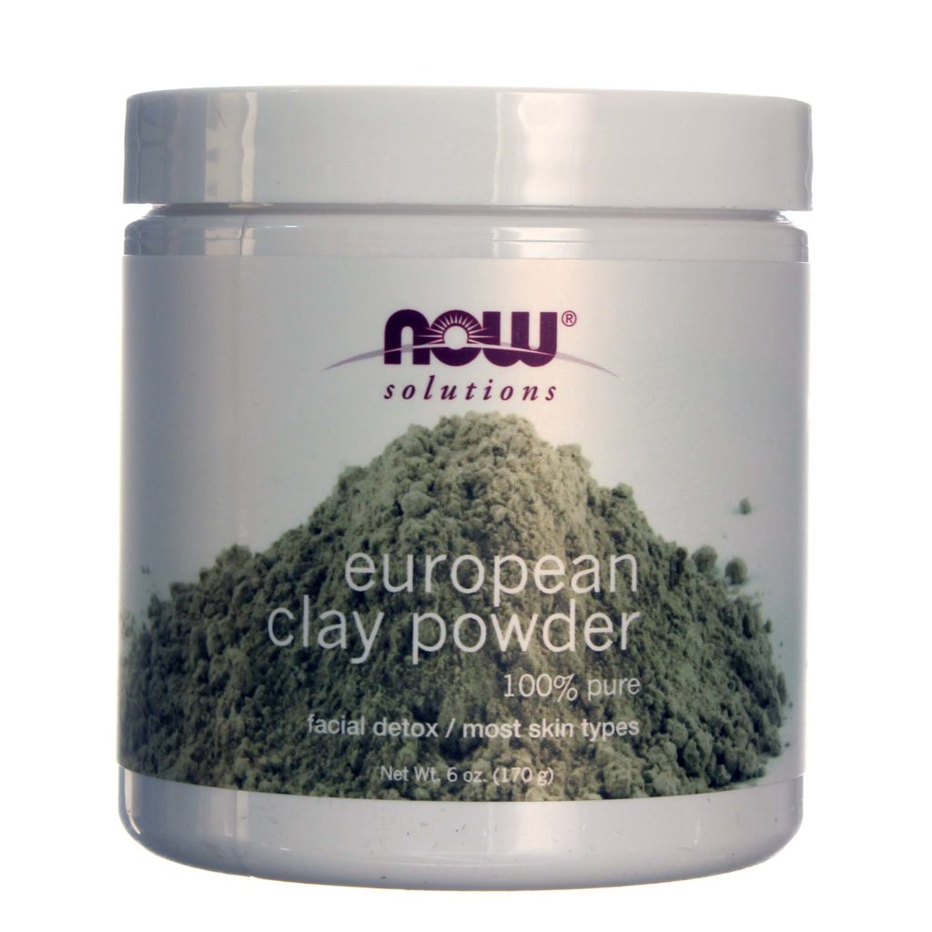 Now Foods, Solutions, European Clay Powder, Facial Detox-6 oz (170 g ...