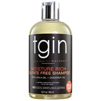 TGIN Moisture Rich Sulfate Free Shampoo-13oz | Natural Oil Bar