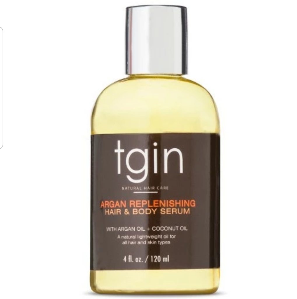 TGIN Argan Replenishing Hair & Body Serum–4oz | Natural Oil Bar